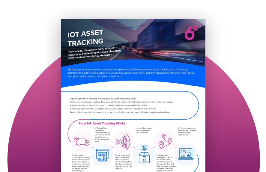 IoT Asset Tracking - Connect Your Business Assets | Six Degrees