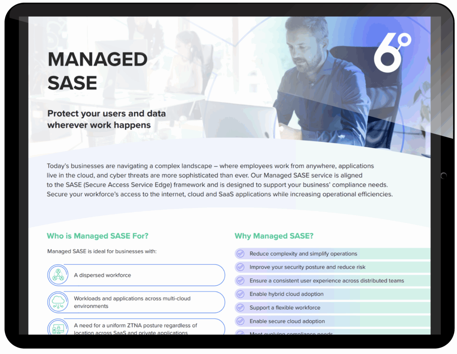 Managed SASE Solution | SASE Powered by Fortinet | Six Degrees